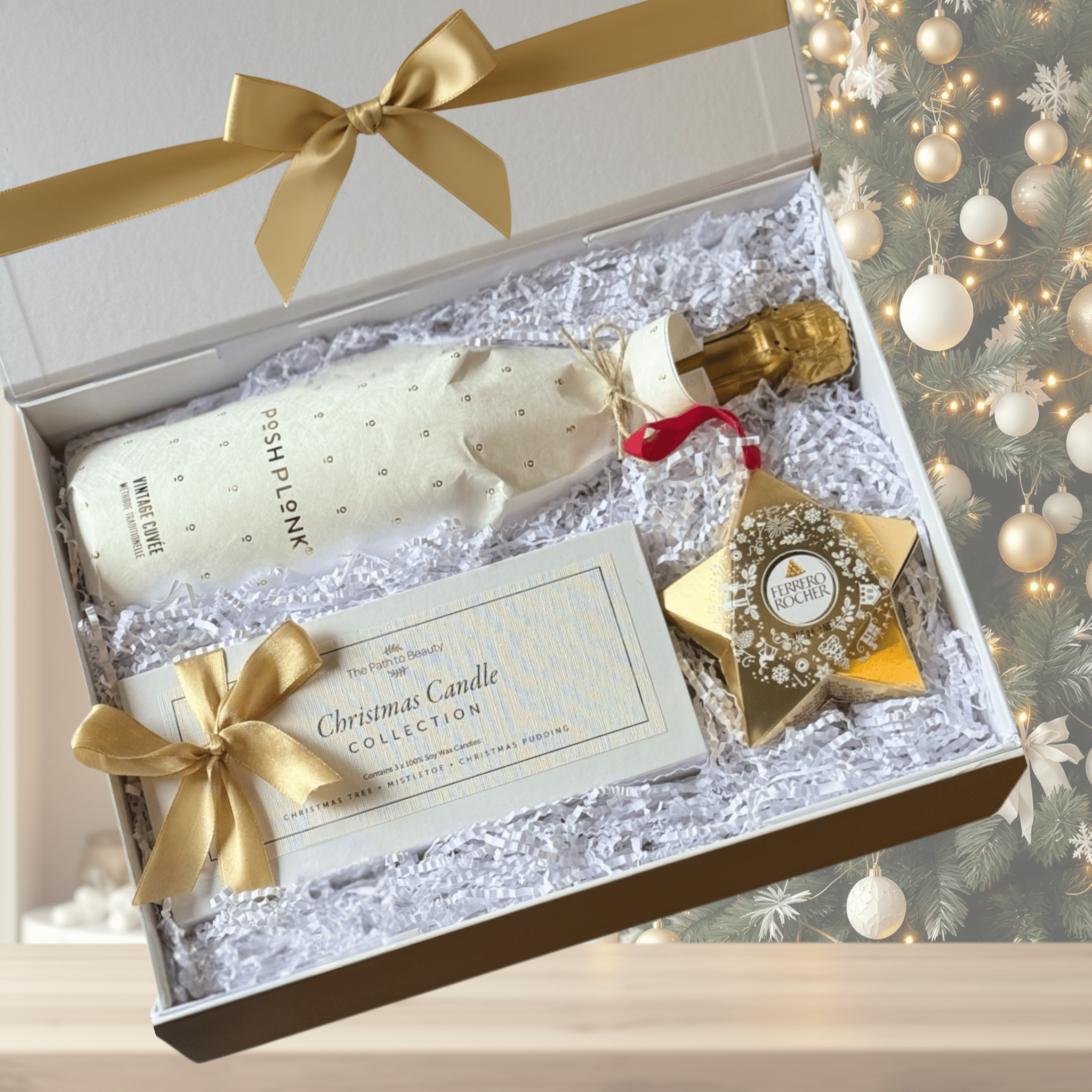 The Festive Fizz Edit – Luxe Christmas Gift Box – The Gifting Suite